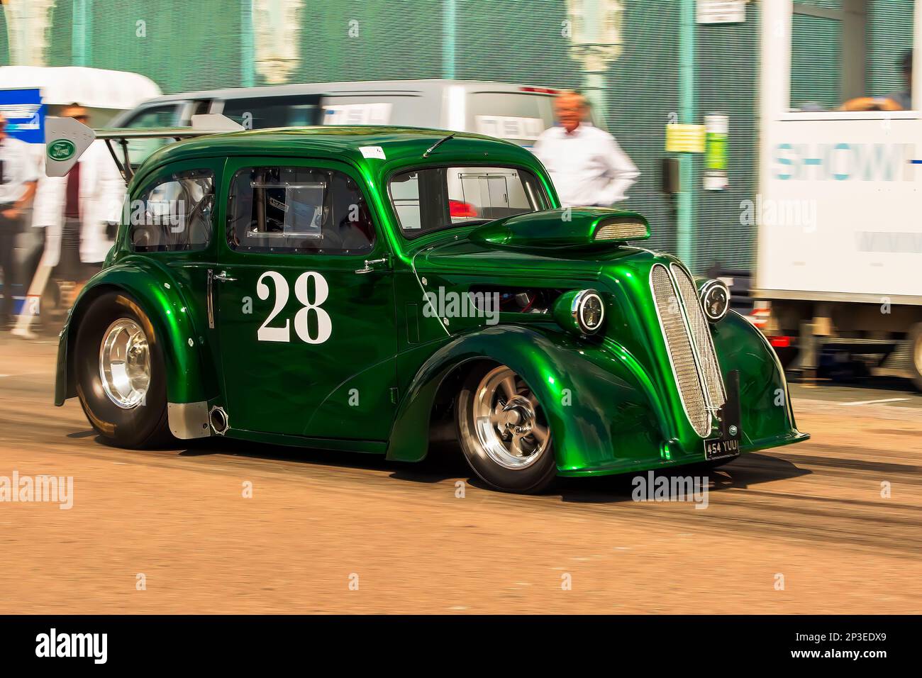 Paul Holland driving a Ford POP aka Ford Popular at The Brighton ...