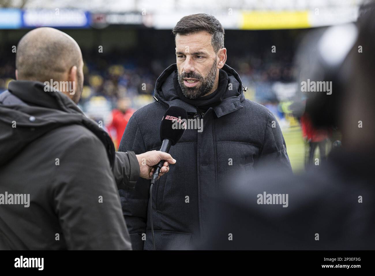 WAALWIJK - 05-03-2023. Mandemakers stadium. Eredivisie, Dutch football ...