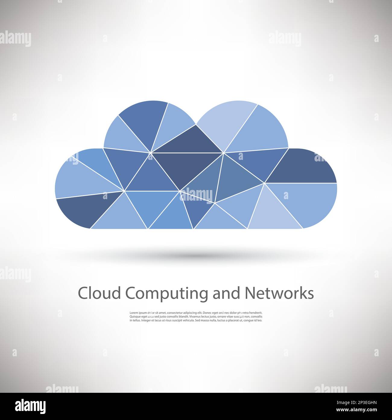 Cloud Computing And Networks Design Concept Stock Vector Image & Art - Alamy