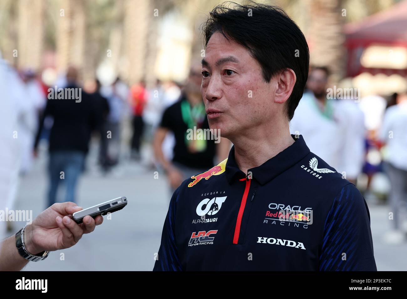 Koji Watanabe (JPN) Honda Racing Corporation - HRC - President. Formula ...