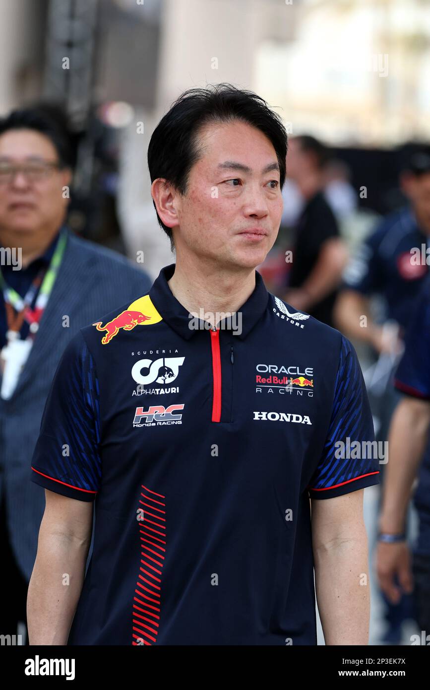 Koji Watanabe (JPN) Honda Racing Corporation - HRC - President. Formula ...