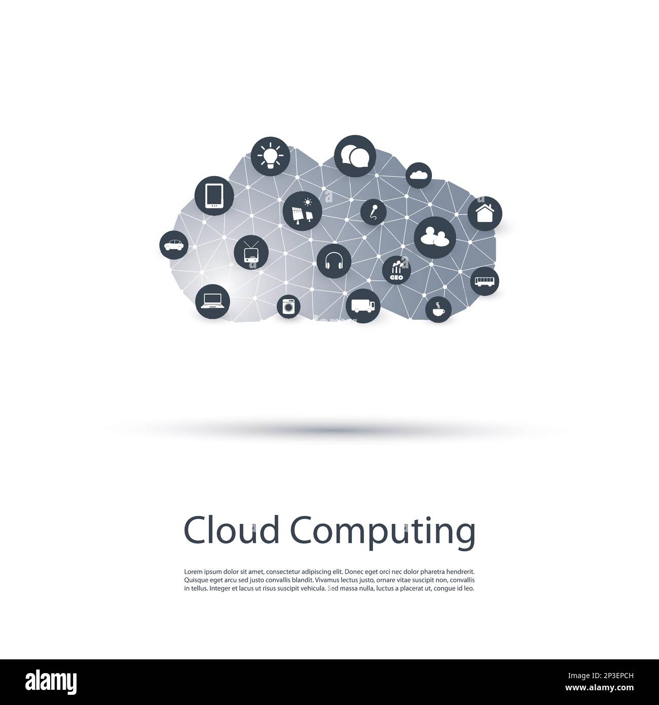 Cloud Computing, IoT, IIoT, Networking, Future Technology Concept Background, Creative Design ...