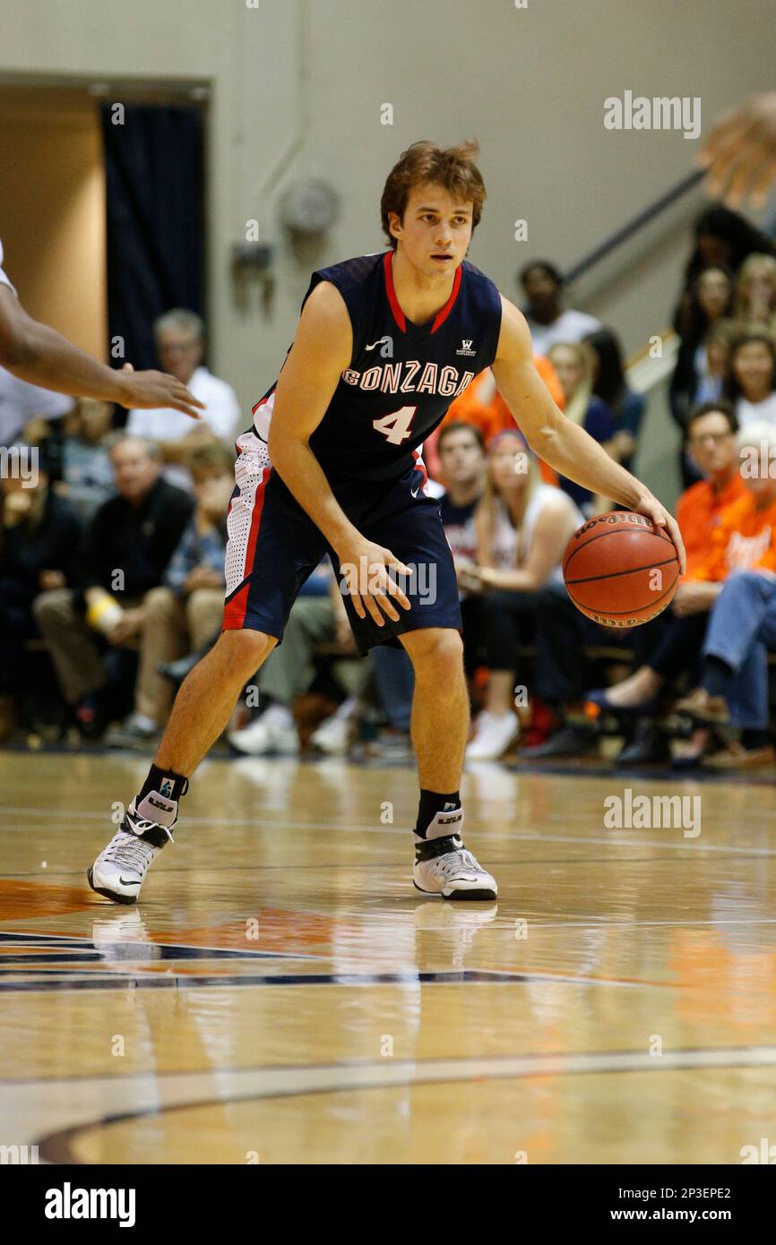 January 15, 2015: Gonzaga Bulldogs guard Kevin Pangos (4) during the ...
