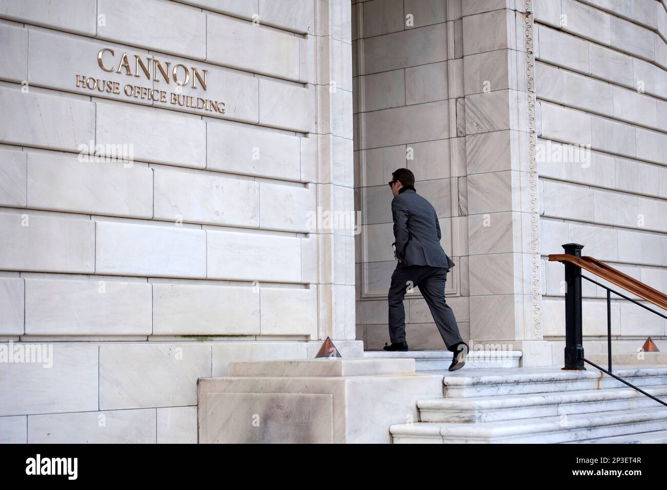 UNITED STATES - MARCH 7: The Northeast entrance of the Cannon House ...