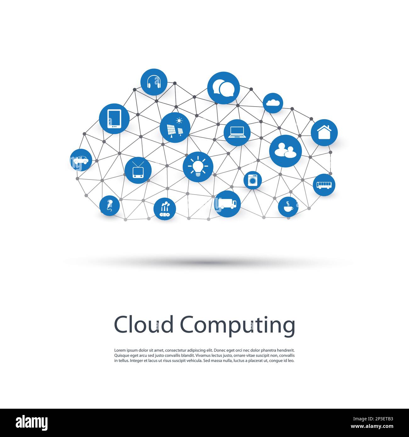 Cloud Computing, IoT, IIoT, Networking, Future Technology Concept Background, Creative Design ...