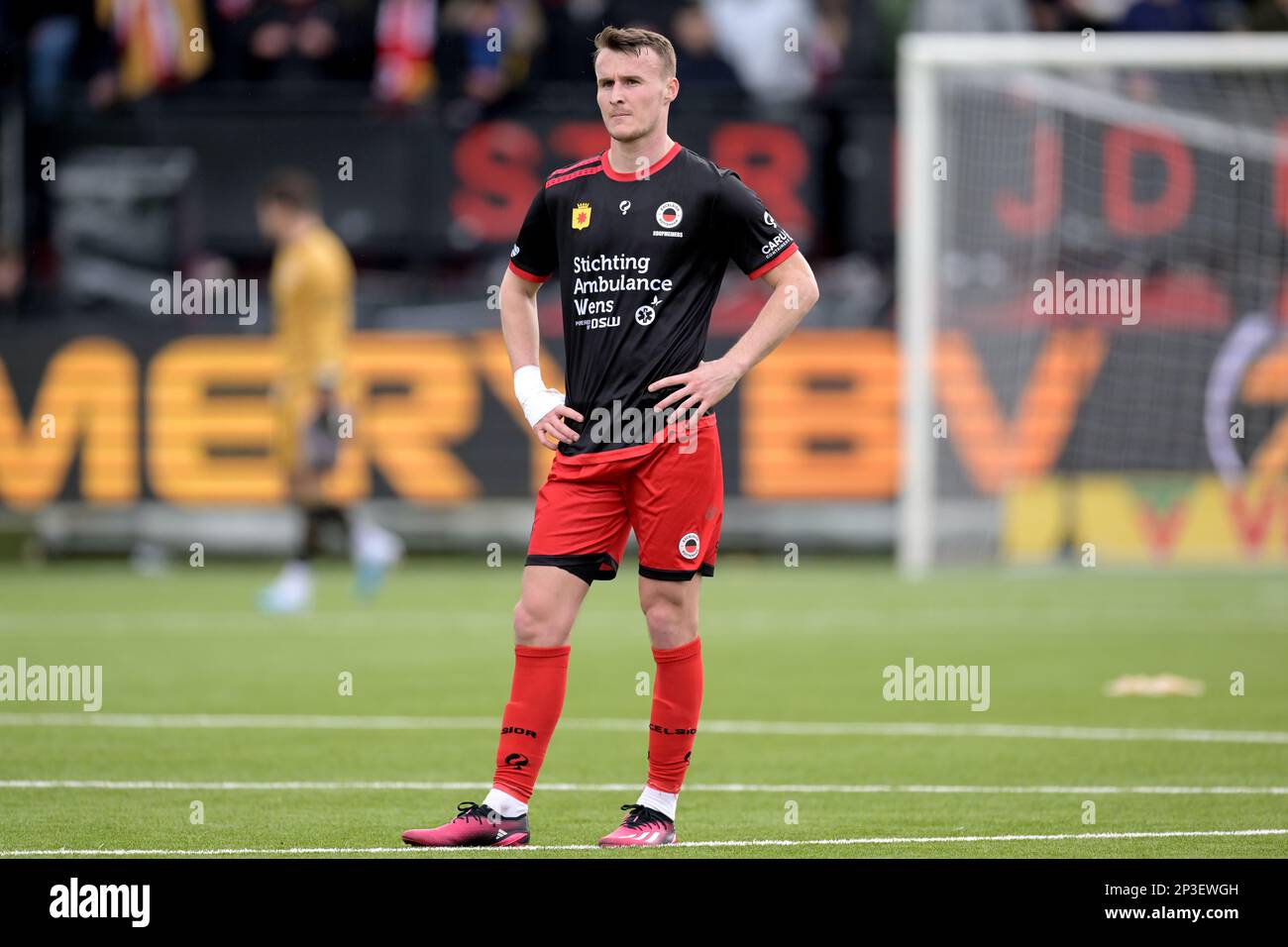 ROTTERDAM - Peer Koopmeiners of sbv Excelsior after the Dutch premier ...
