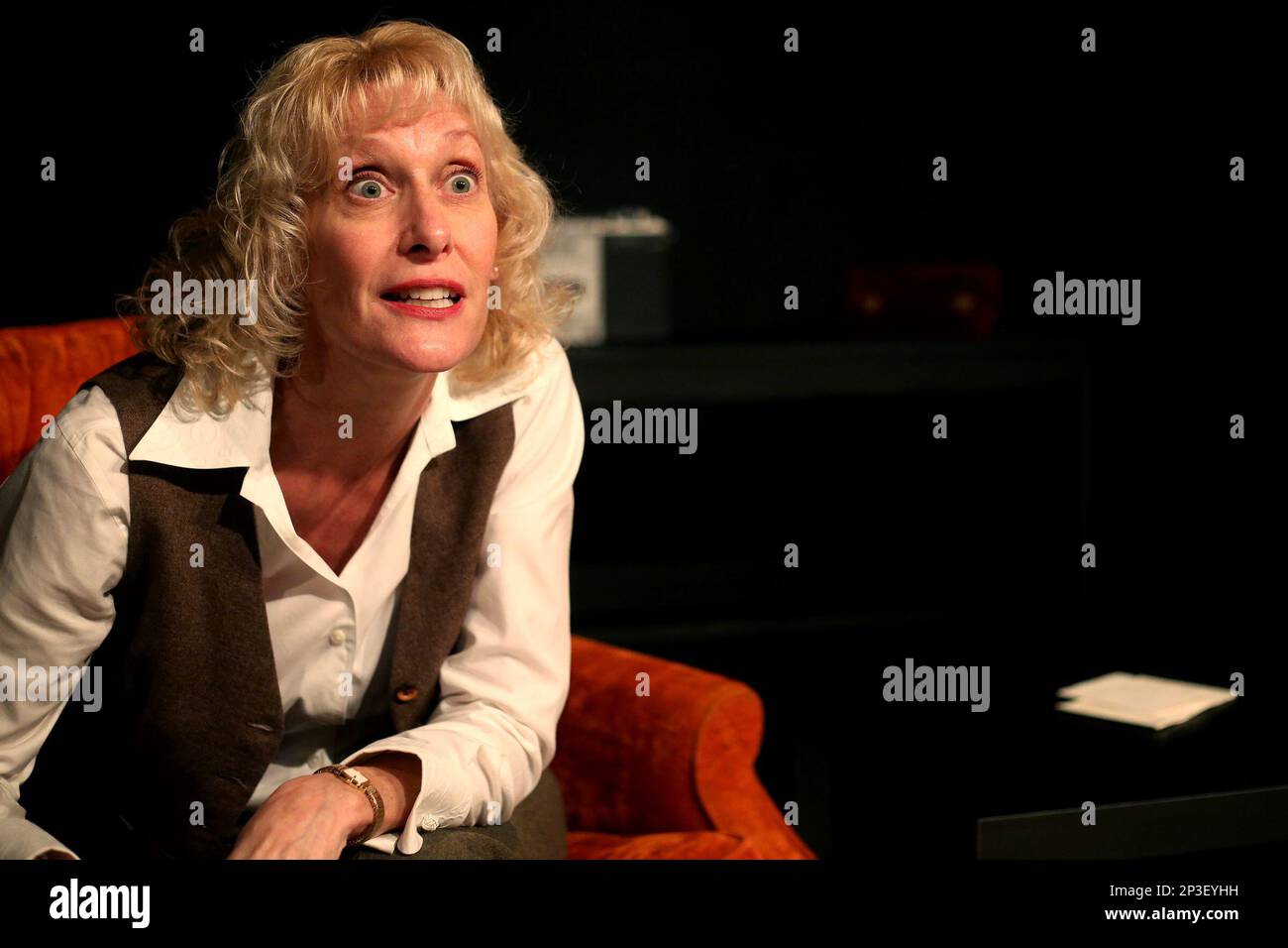 Carol Adams Fritsche stars in "Blonde Poison", a one-woman show playing ...