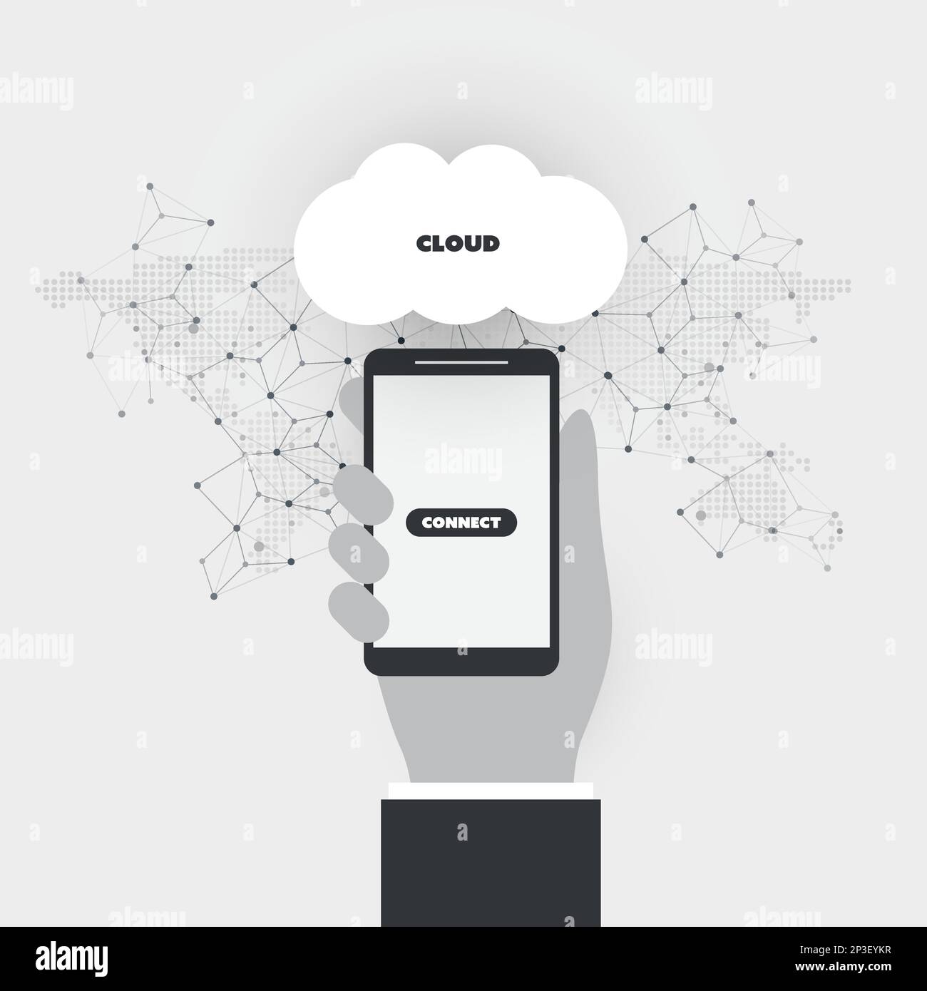 Cloud Computing, Digital Communication, Business Management Design ...