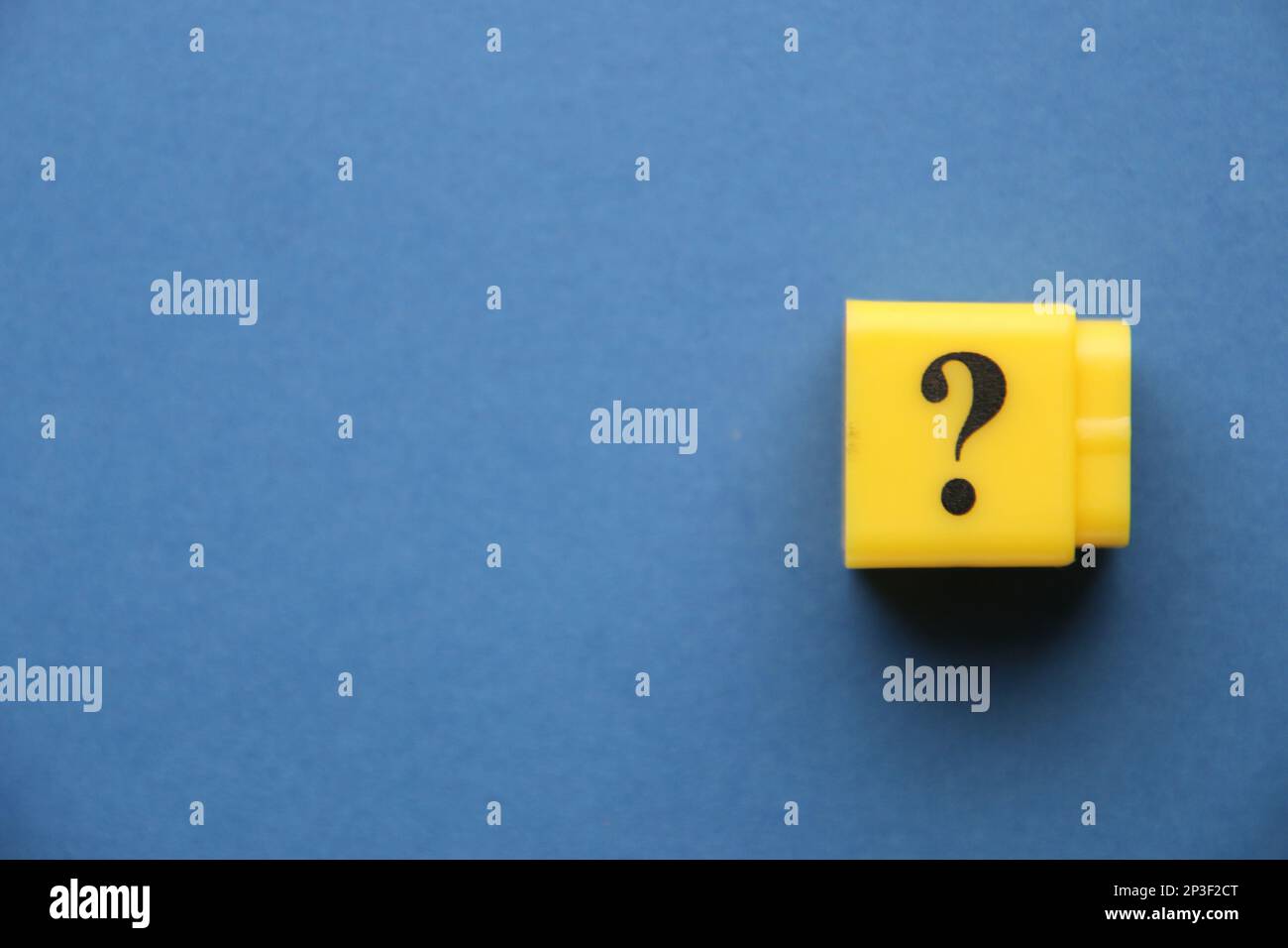 Large blue question mark hi-res stock photography and images - Alamy