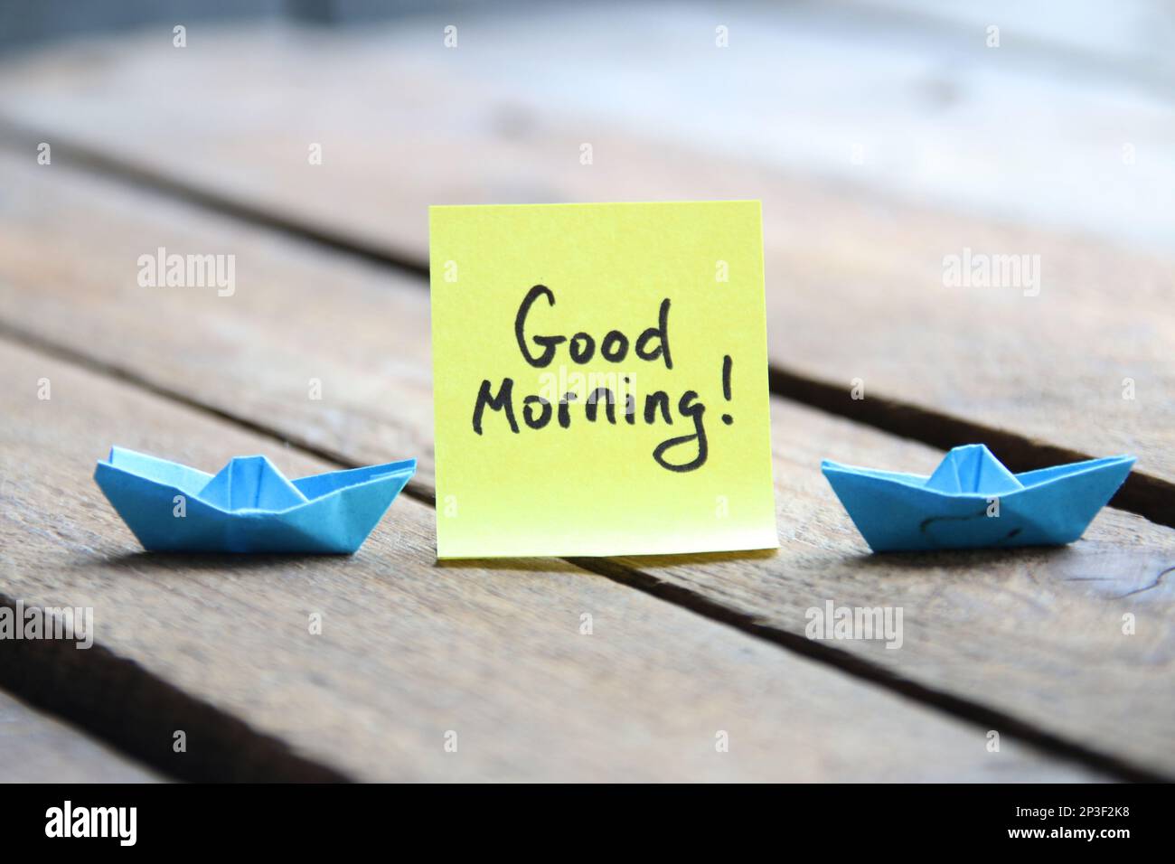 Inscription good morning text hi-res stock photography and images - Alamy