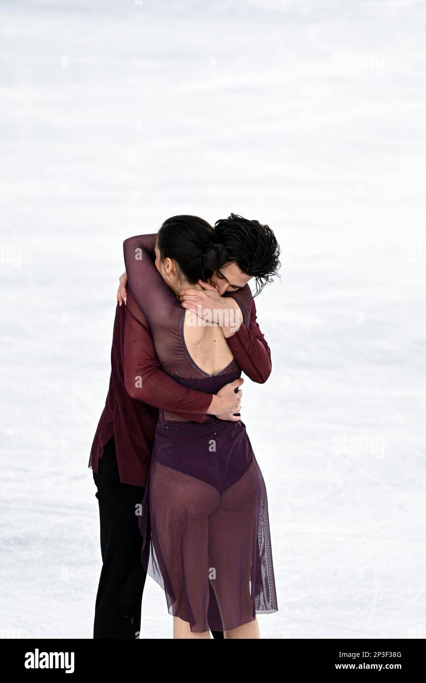 Helena CARHART & Volodymyr HOROVYI (USA), during Junior Ice Dance Free ...