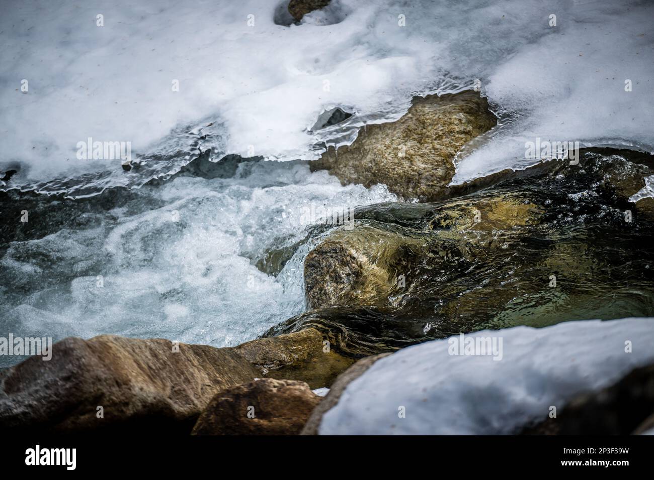 The beauty and power of the Krimmler Waterfalls in the Austrian ...