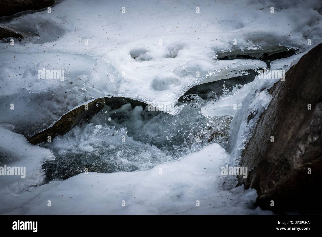 The beauty and power of the Krimmler Waterfalls in the Austrian ...