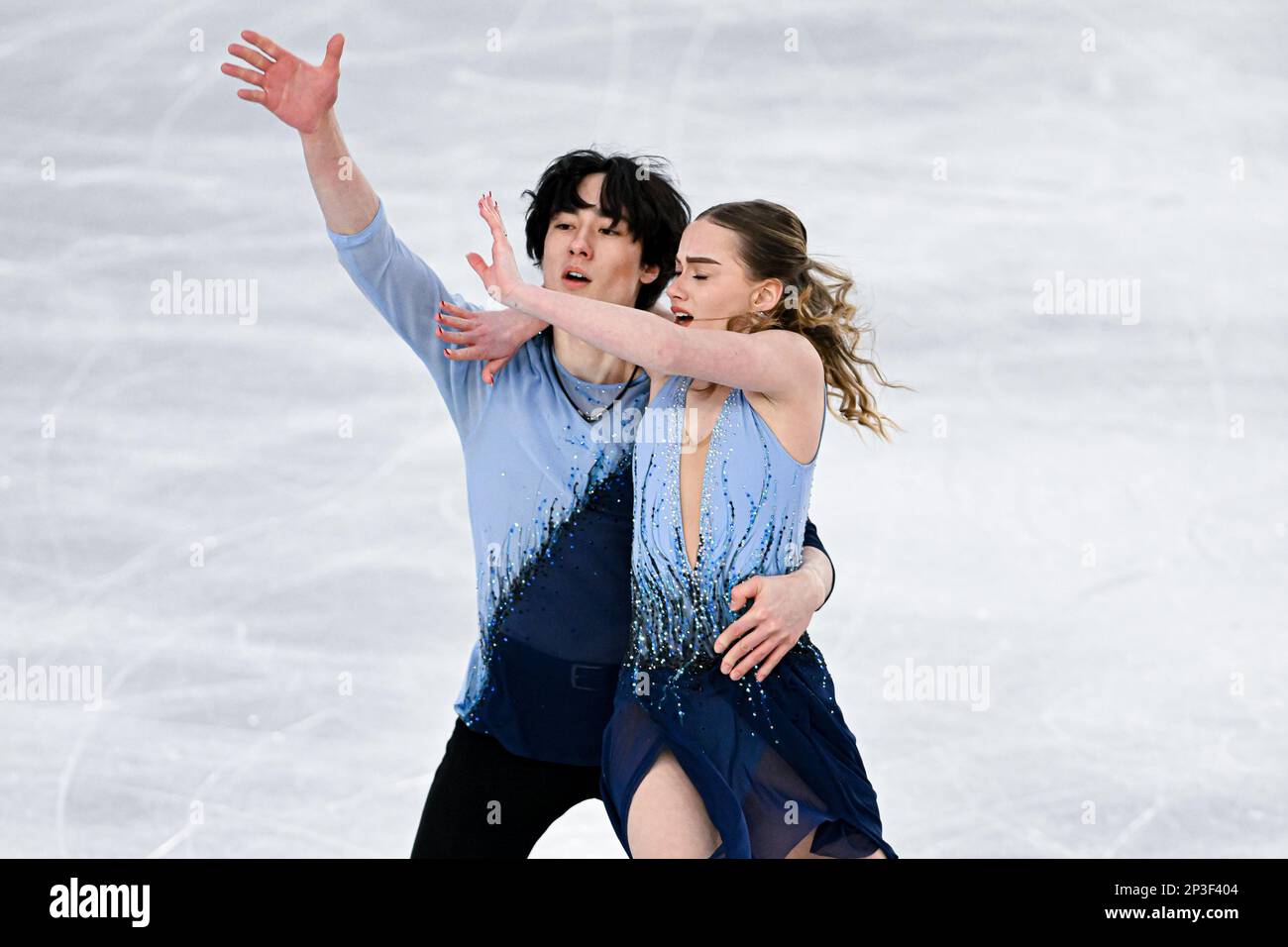 Karla Maria KARL & Kai HOFERICHTER (GER), during Junior Ice Dance Free ...