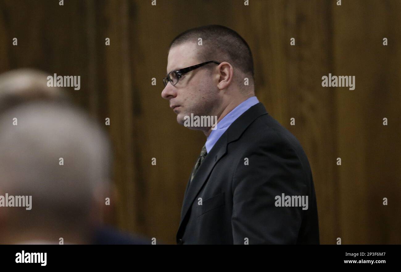 Eddie Ray Routh walks acros the court during his capital murder trial ...
