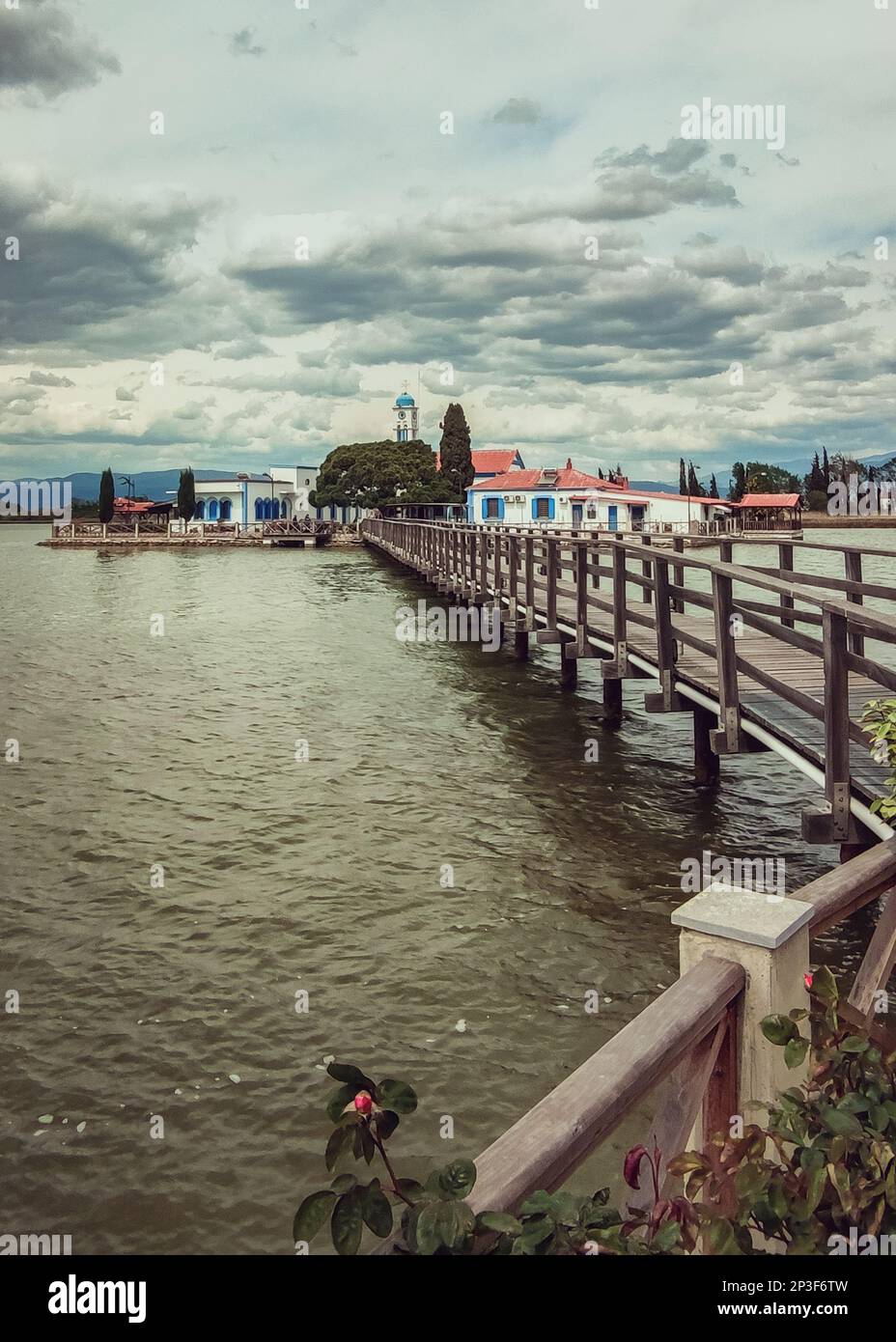 Saint Nicholas of Porto Lagos Xanthi greece Unique Floating Monastery ...