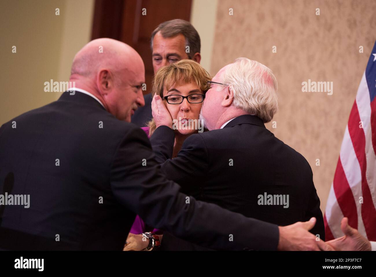 UNITED STATES - APRIL 16: Former Rep. Gabrielle Giffords, D-Ariz., is ...