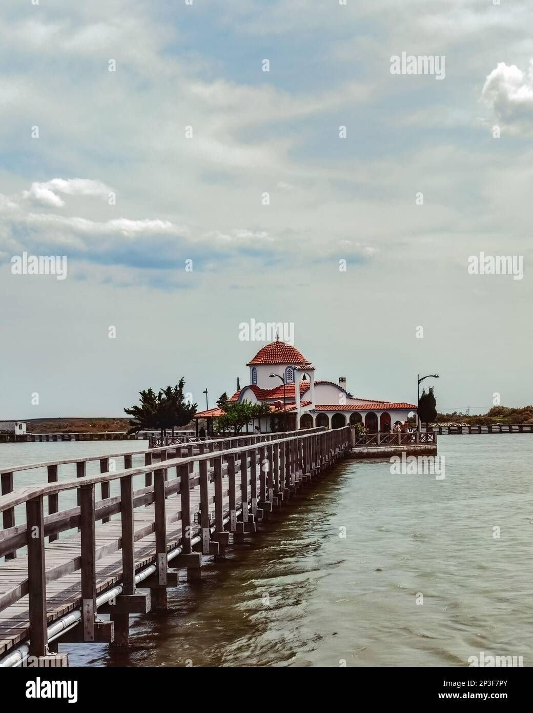 Saint Nicholas of Porto Lagos Xanthi greece Unique Floating Monastery ...