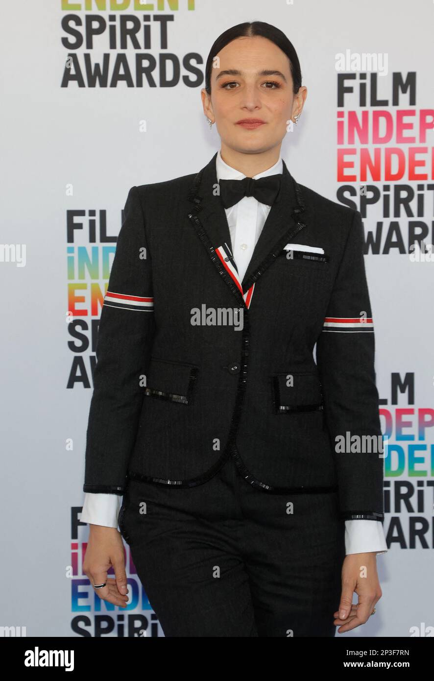 Jenny Slate, at 2023 Film Independent Spirit Awards at Santa Monica ...