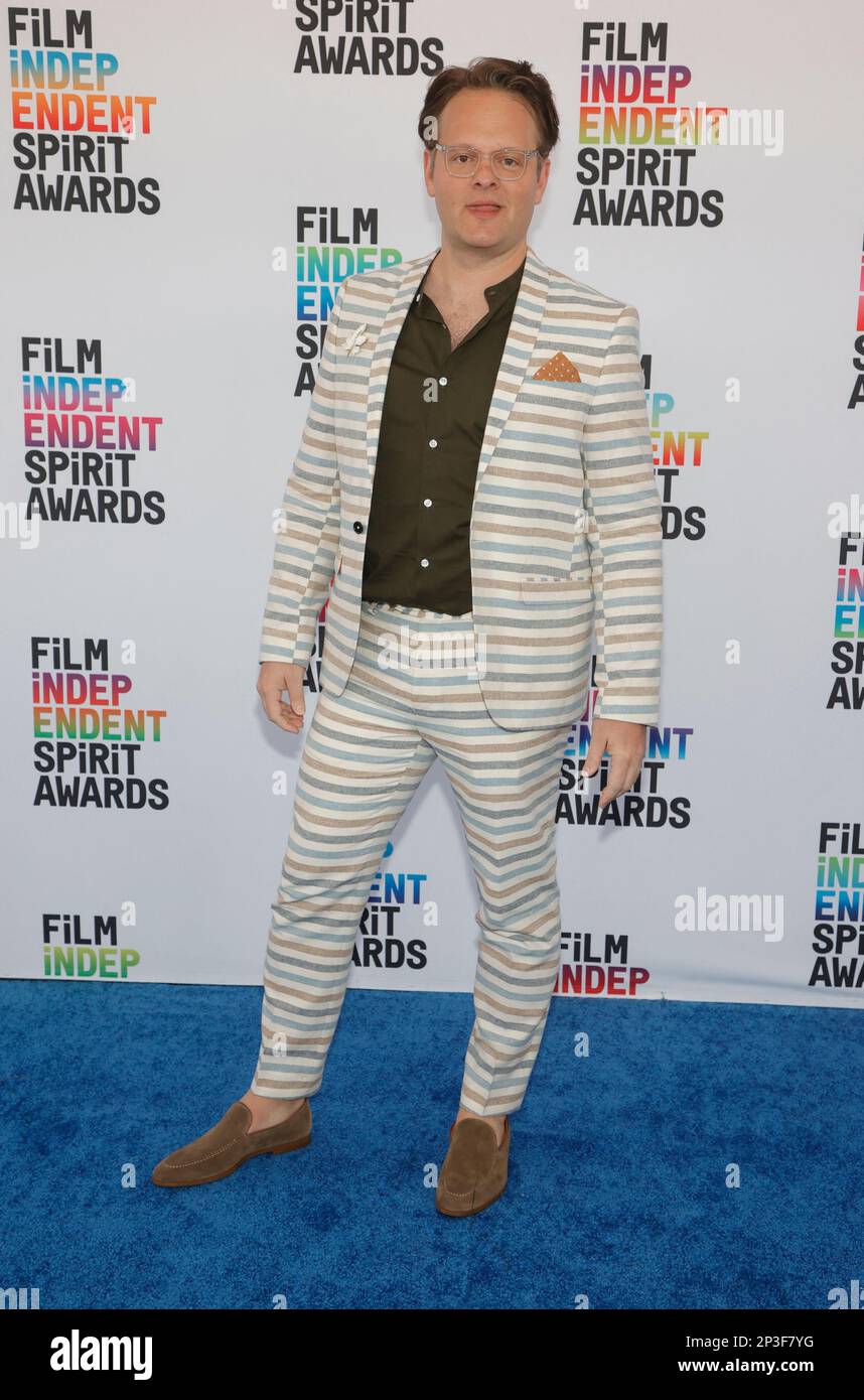 Jeremy Merrifield, at 2023 Film Independent Spirit Awards at Santa ...