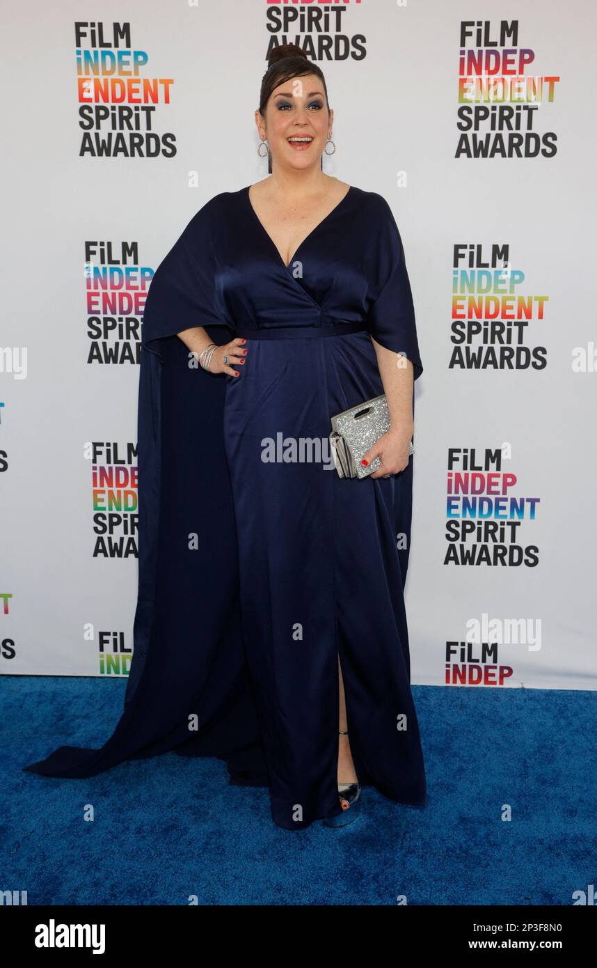 Melanie Lynskey, at 2023 Film Independent Spirit Awards at Santa Monica ...