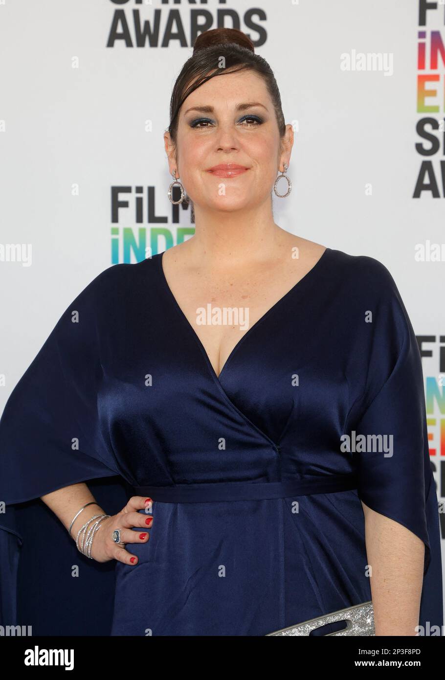 Melanie Lynskey, at 2023 Film Independent Spirit Awards at Santa Monica ...