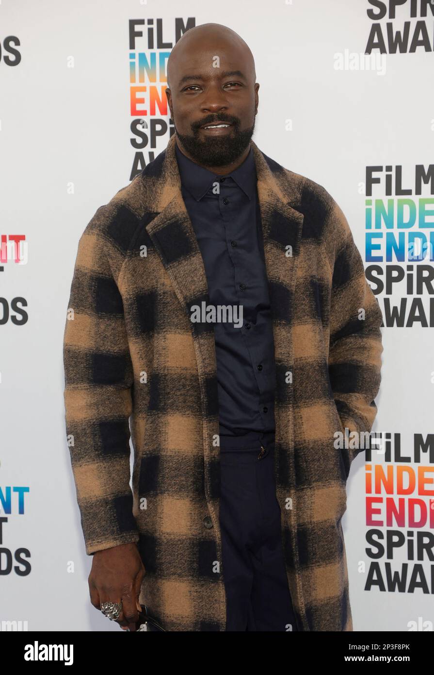 Mike Colter,, at 2023 Film Independent Spirit Awards at Santa Monica ...