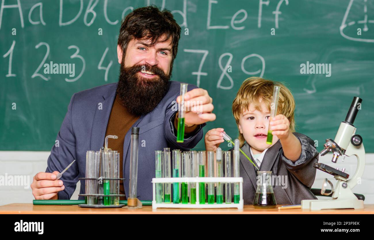 School lesson. Perseverance pays off. Attention deficit hyperactivity disorder. Symptoms of ADHD ...