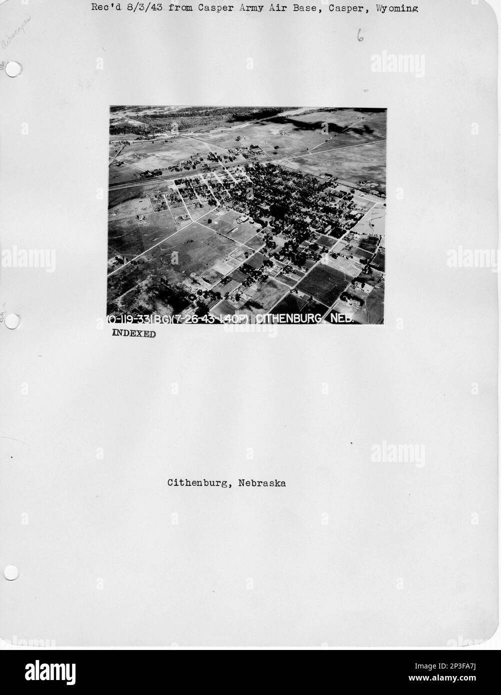 Nebraska aerial Black and White Stock Photos & Images - Alamy