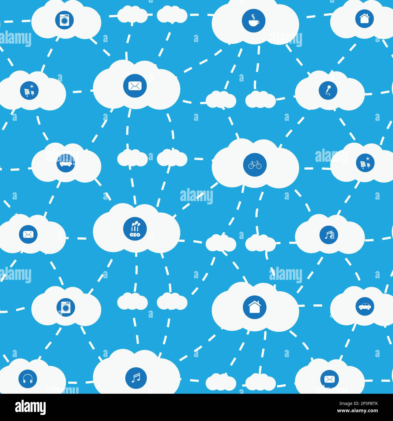 Digital devices connections Stock Vector Images - Alamy