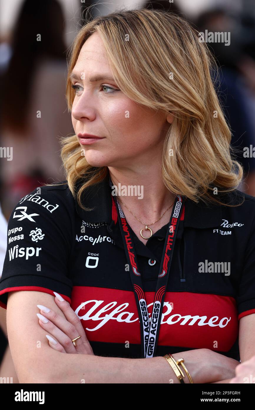 Ruth Buscombe (GBR) Alfa Romeo F1 Team Head of Race Strategy. 05.03. ...