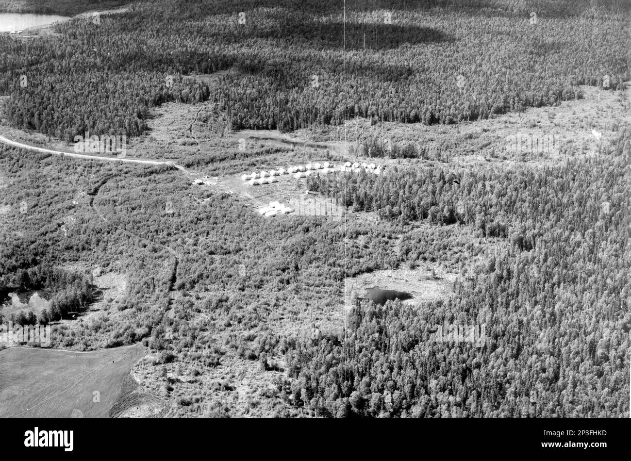 Alaska - Malaspina Glacier through Matanuska, Aerial Photograph Stock ...