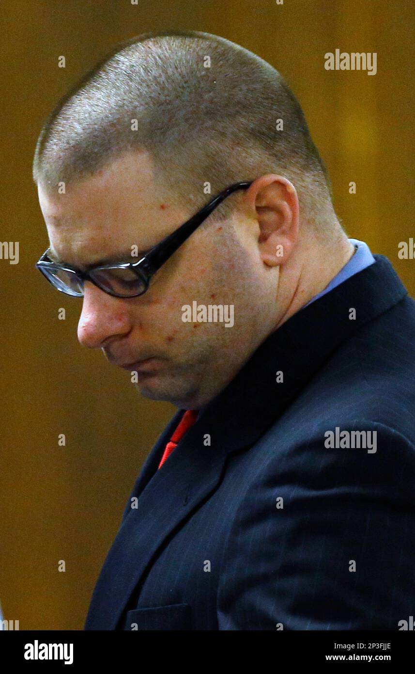 Eddie Ray Routh enters the courtroom before the start of the his ...