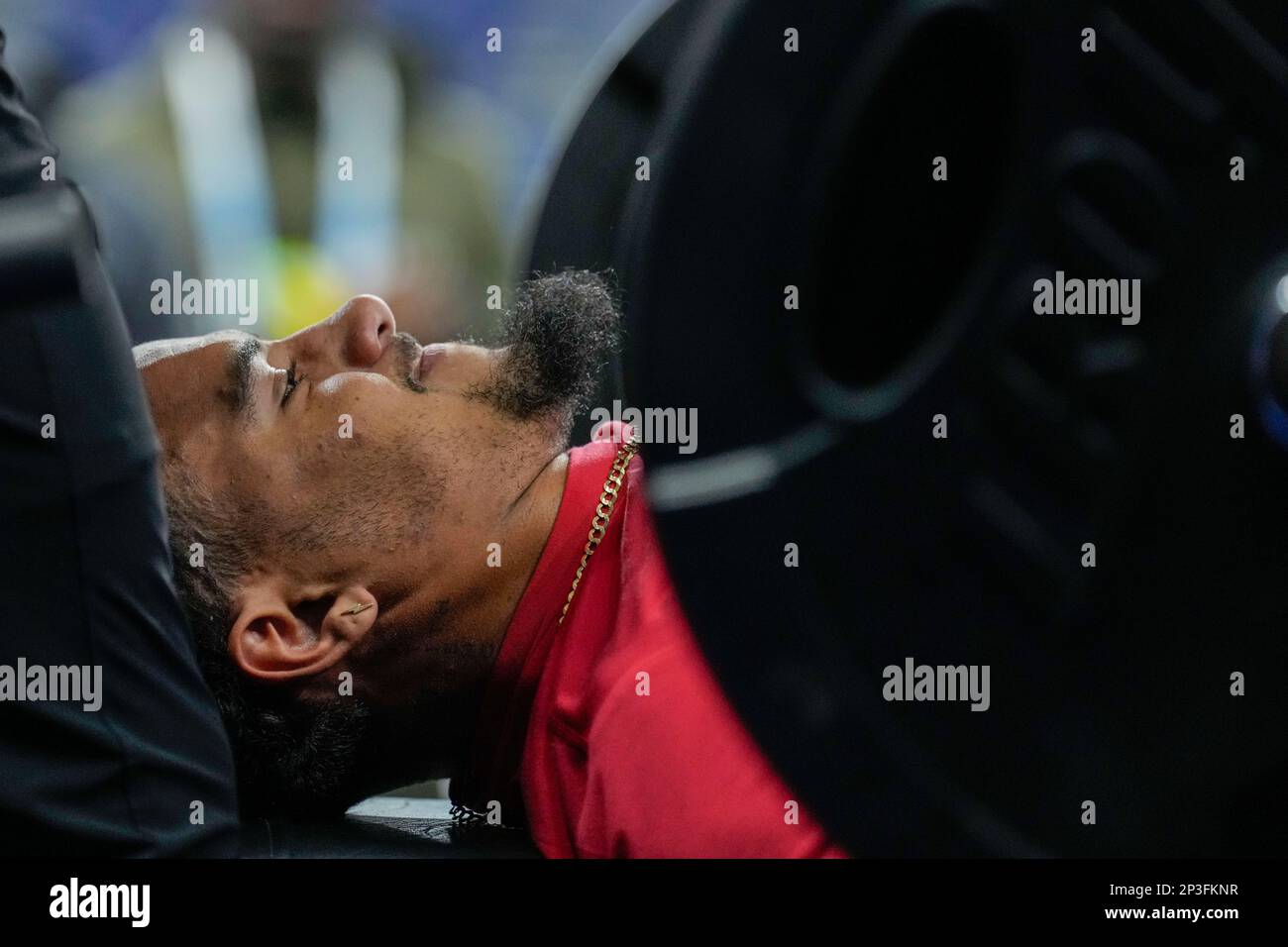 Michigan wide receiver Ronnie Bell poses for a portrait at the NFL ...