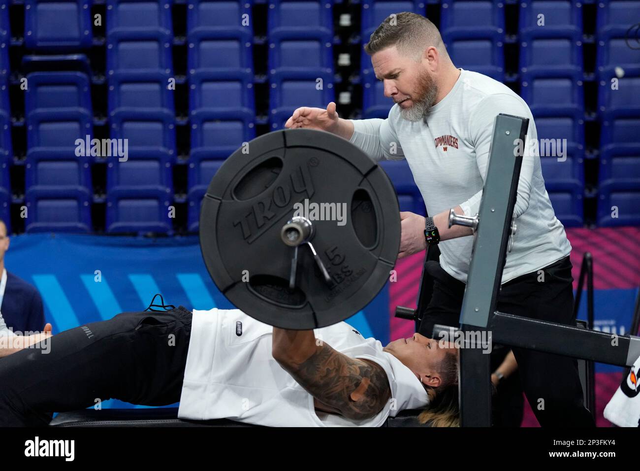 Princeton wide receiver Andrei Iosivas poses for a portrait at the NFL ...