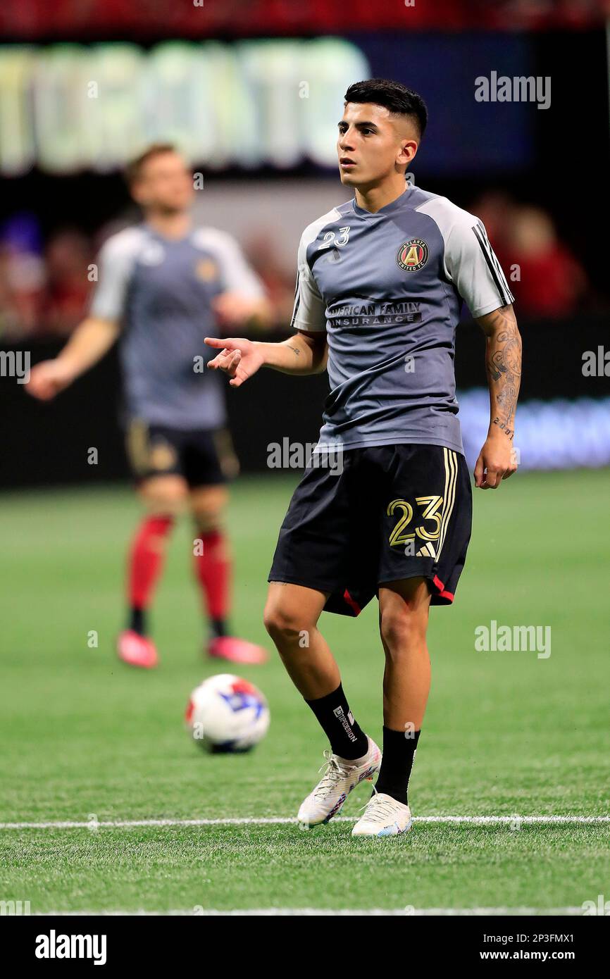 ATLANTA, GA - MARCH 04: Atlanta United midfielder Thiago Almada (23 ...