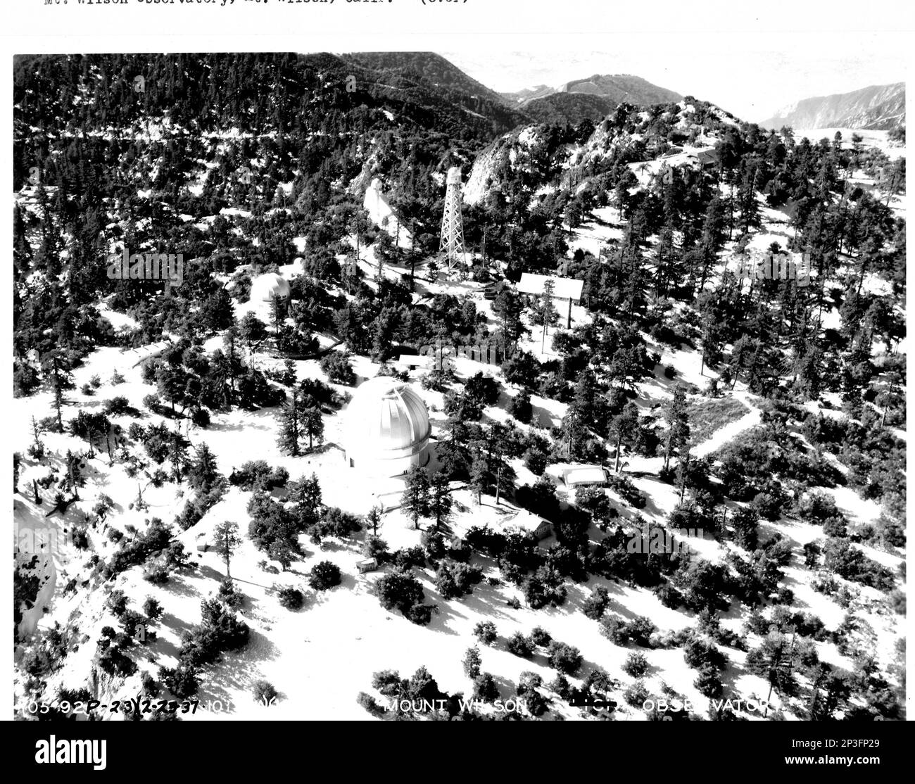 Mt wilson Black and White Stock Photos & Images - Alamy