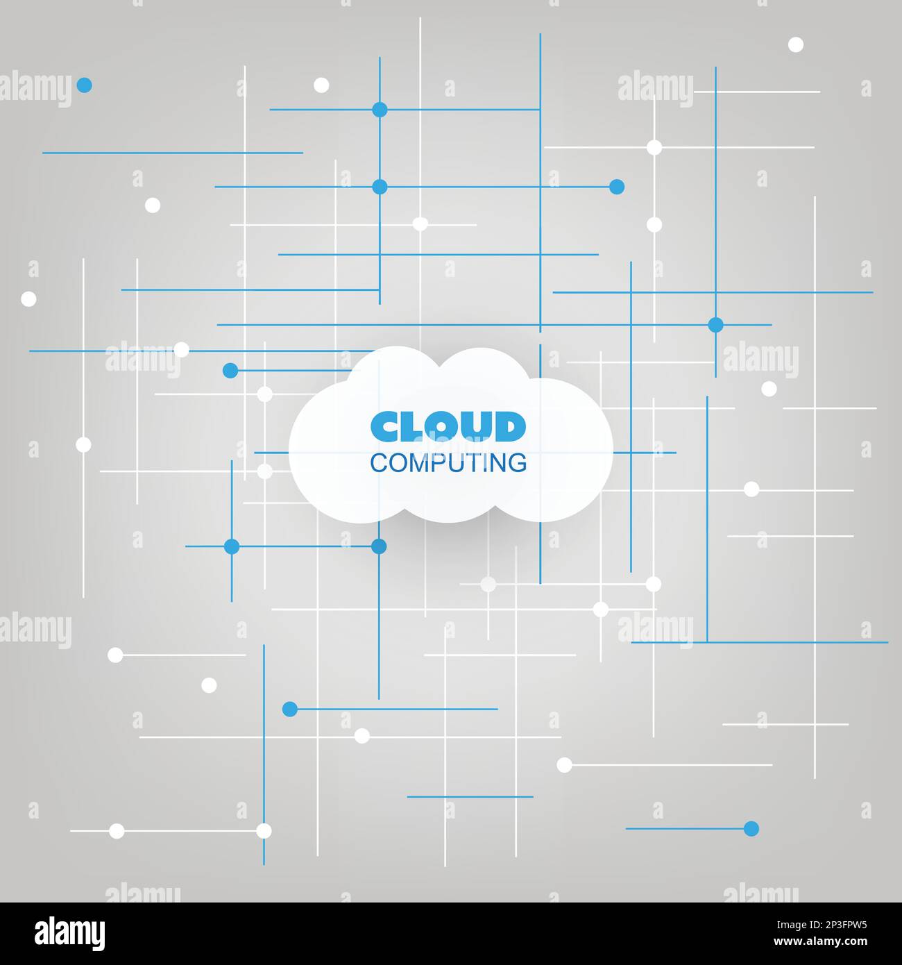 Cloud Computing, Networking Design - Digital Network Connections ...