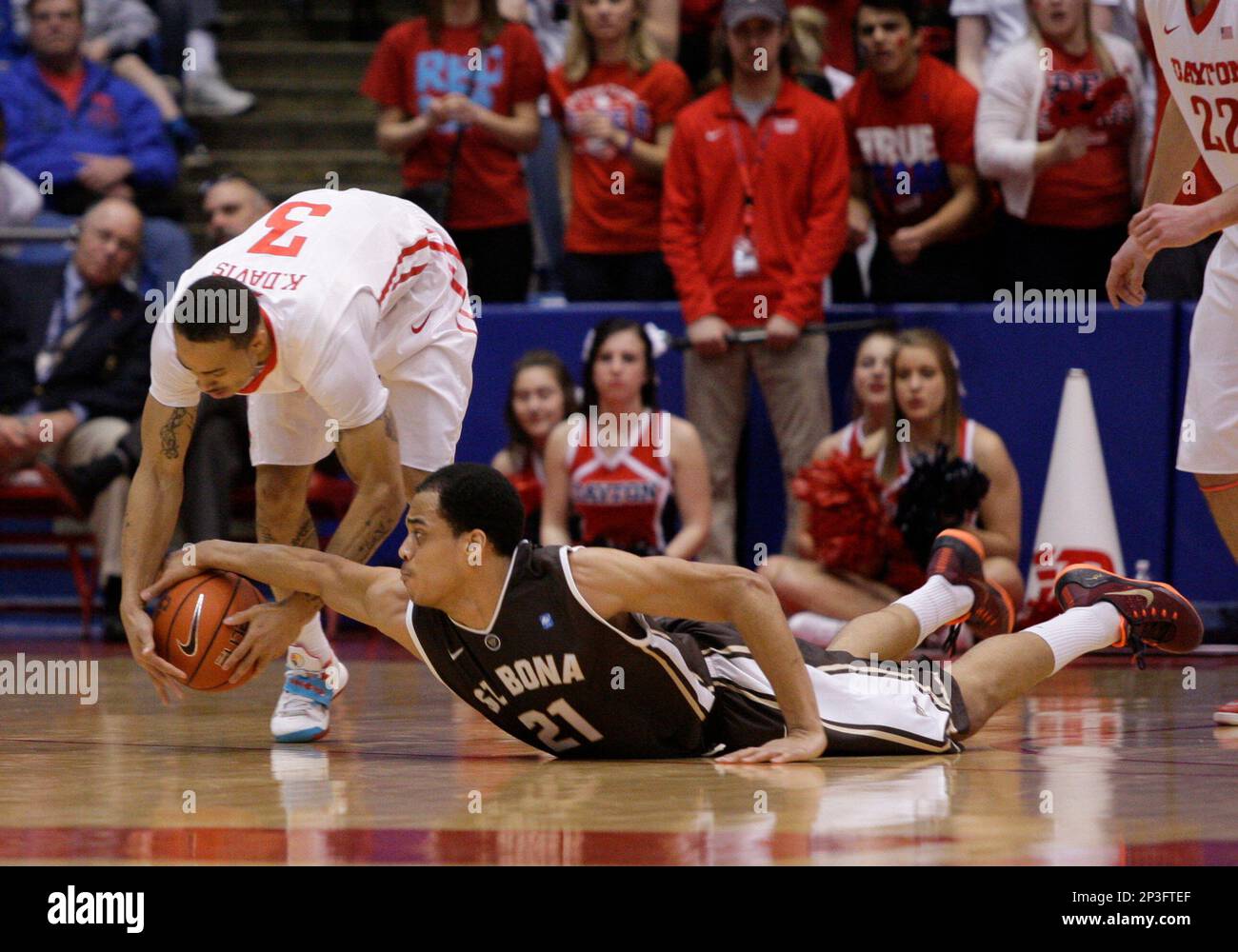 February 14, 2015: St. Bonaventure Bonnies guard/forward Dion Wright ...