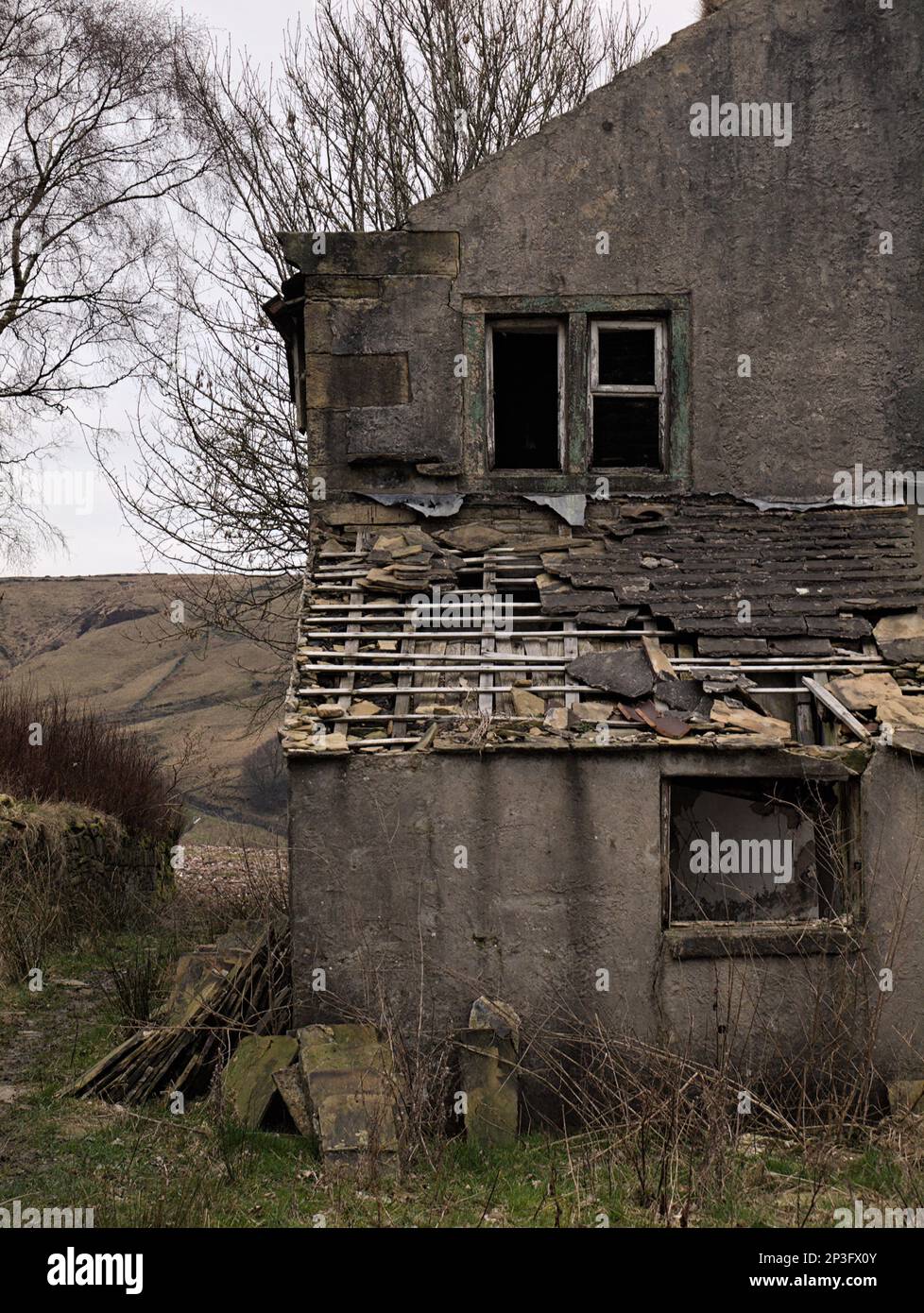 Marsden yorkshire house hi-res stock photography and images - Alamy