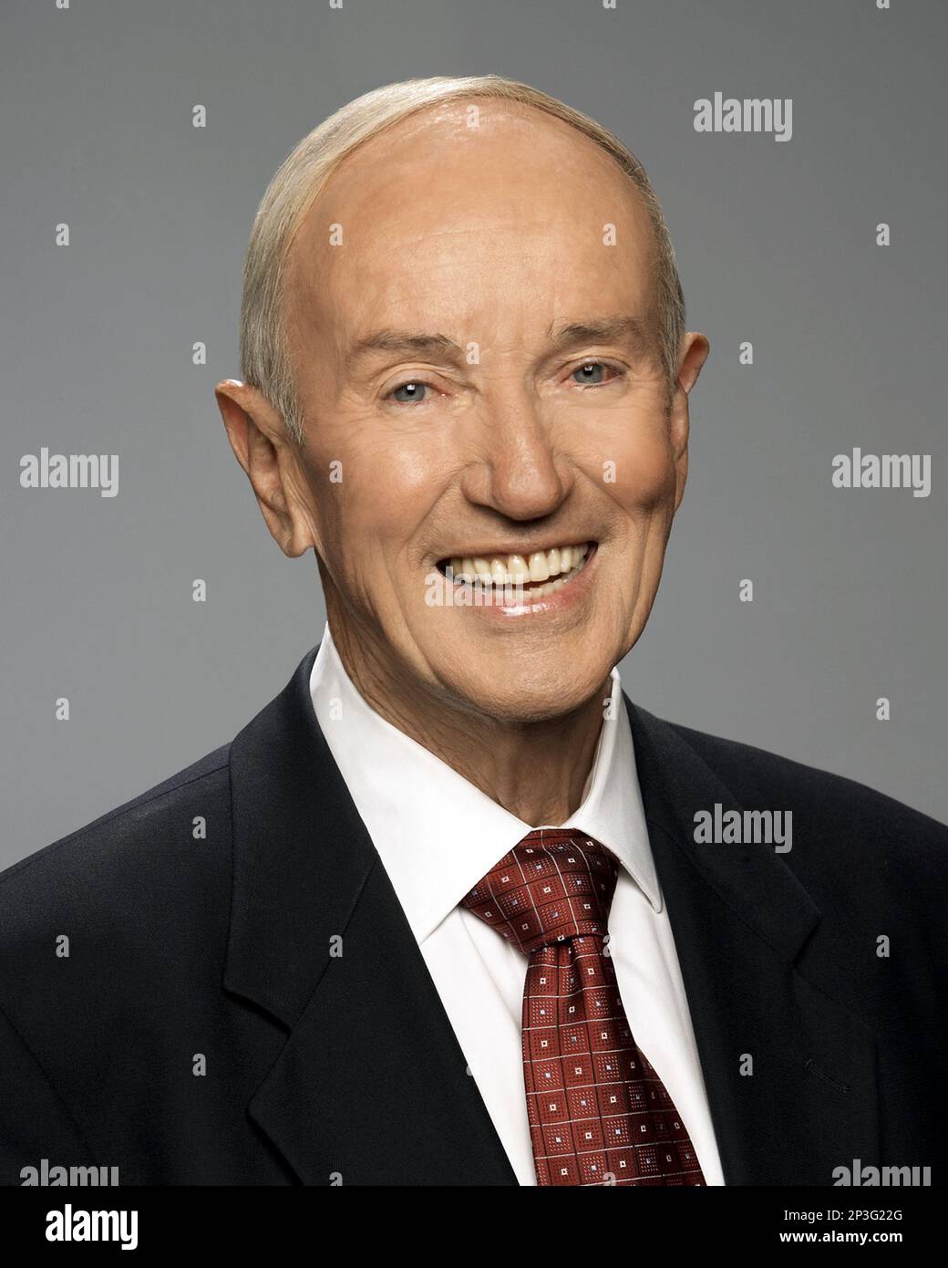 This undated photo provided by KTLA shows newsman Stan Chambers ...