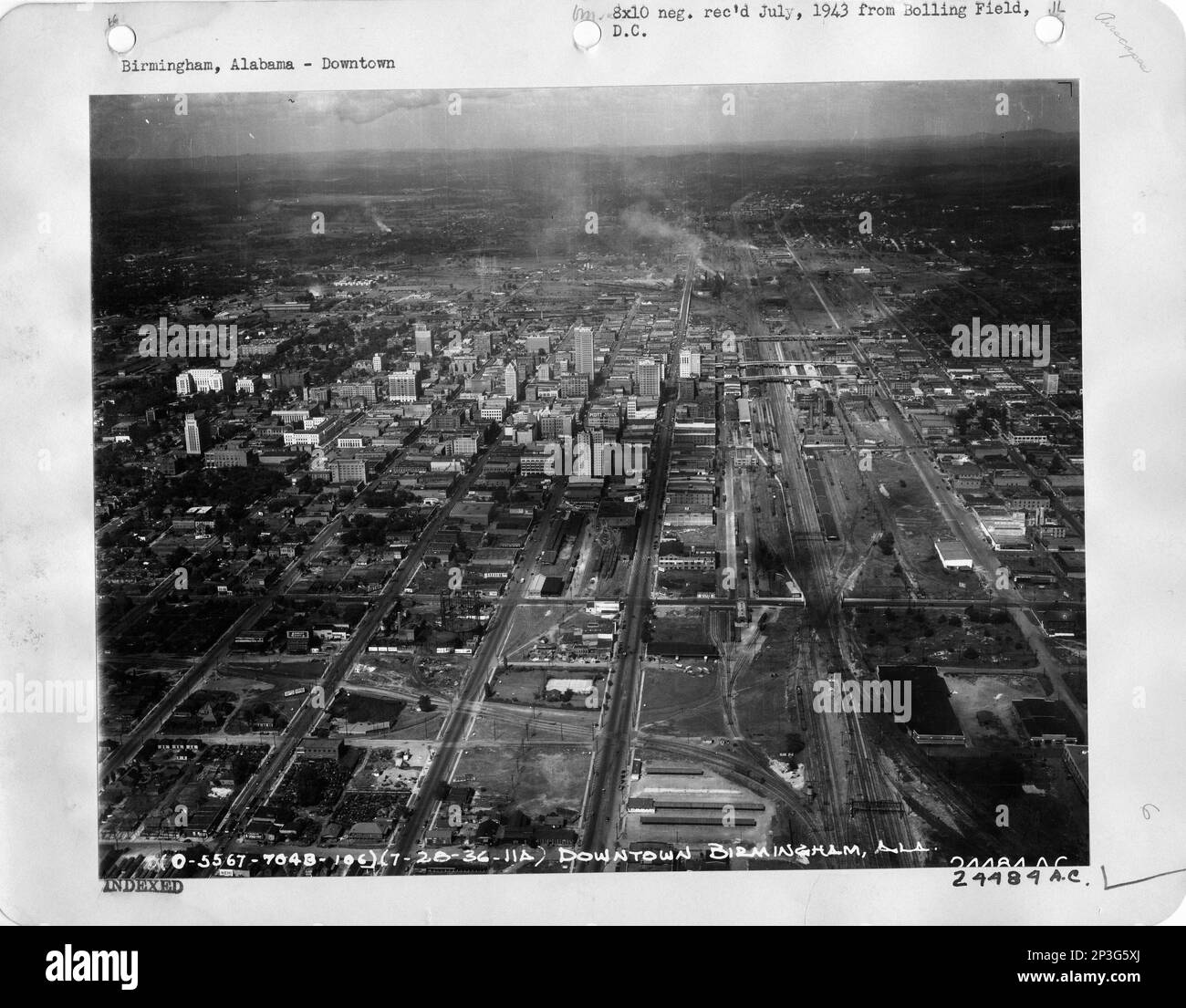 Birmingham alabama aerial hi-res stock photography and images - Alamy