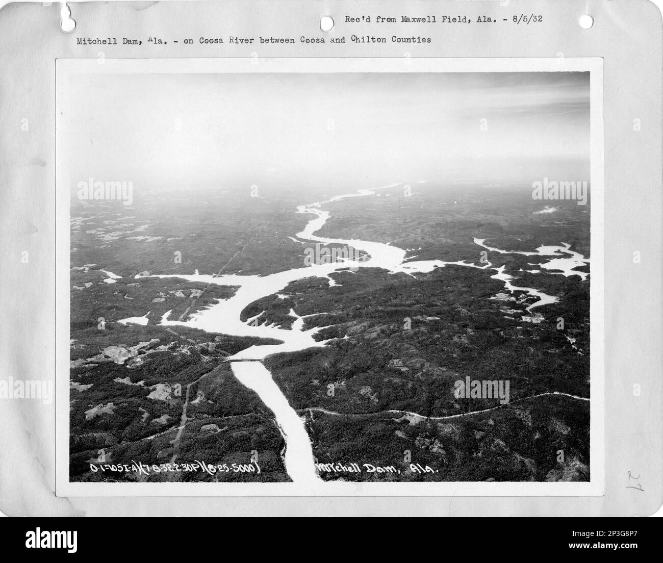 Aerial view of mitchell dam hi-res stock photography and images - Alamy