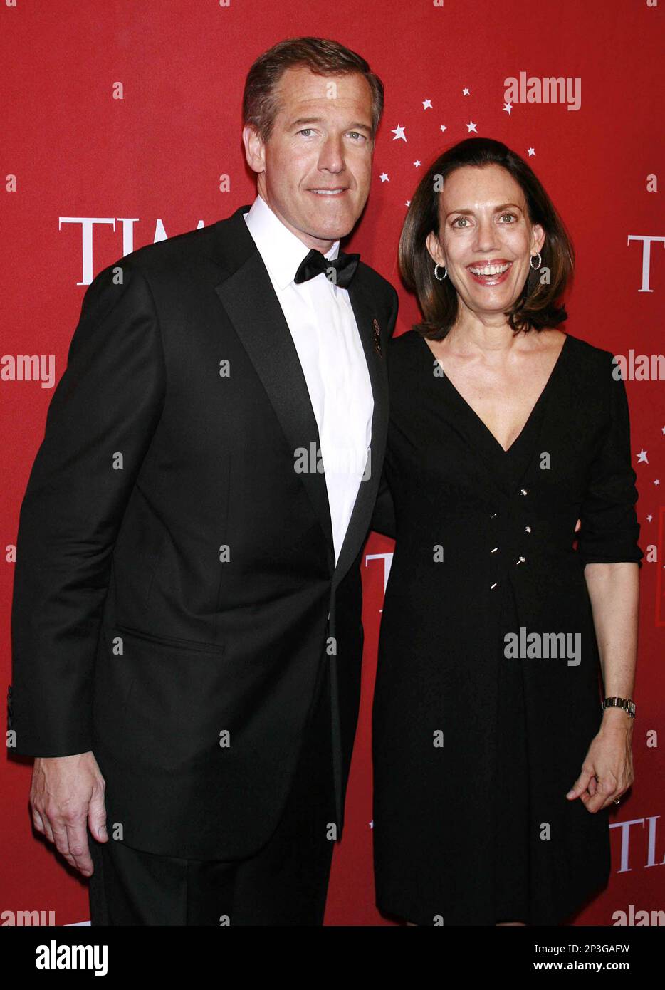 Raoul Gatchalian/STAR MAX/IPx5/8/08Brian Williams and wife at Time ...