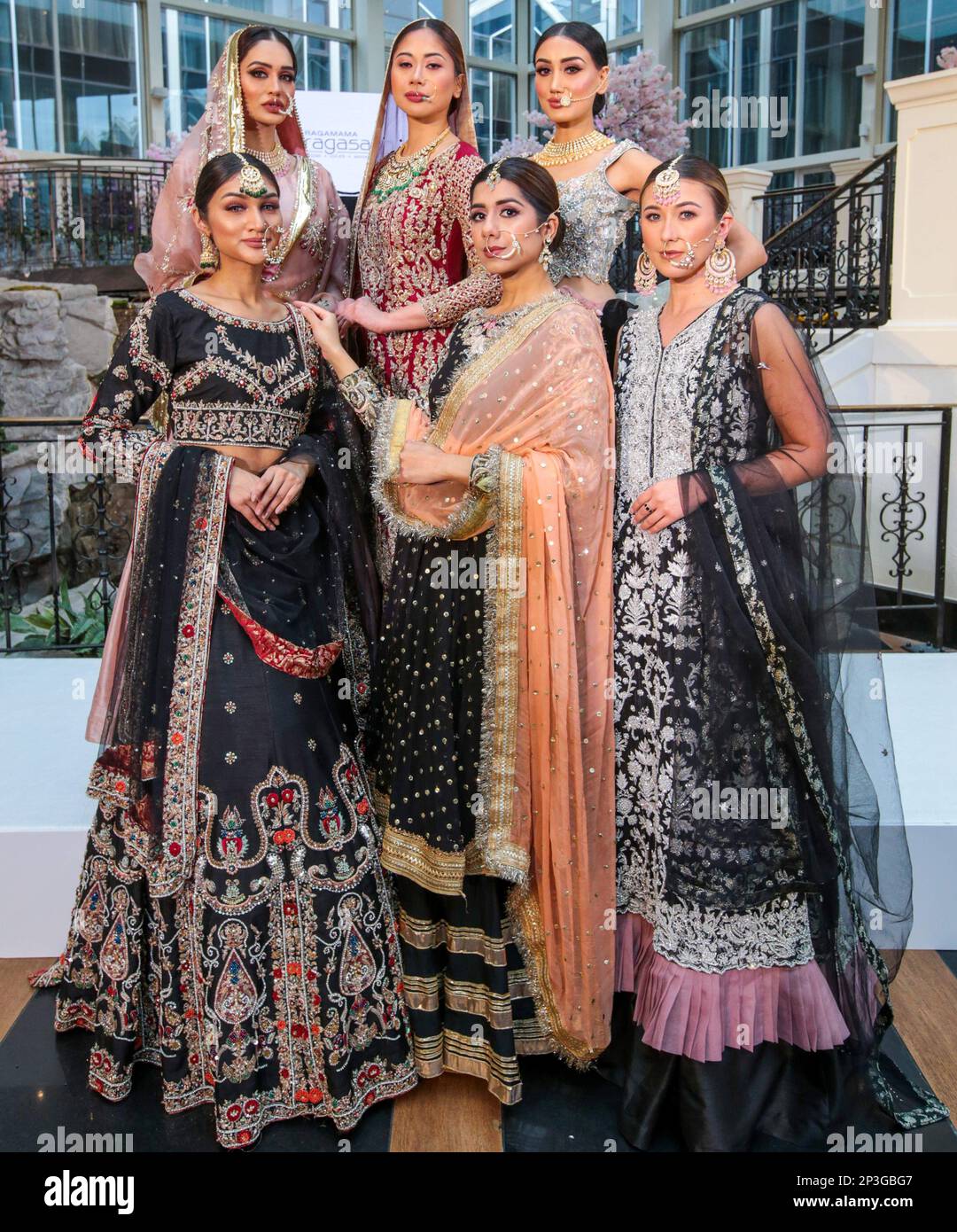 London UK 05-March 2023 The National Asian Wedding Show Heathrow London ...