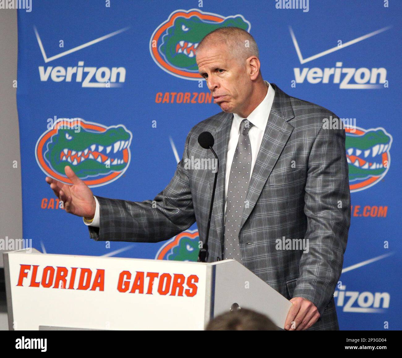 FILE - This Nov. 17, 2014, file photo shows University of Florida ...