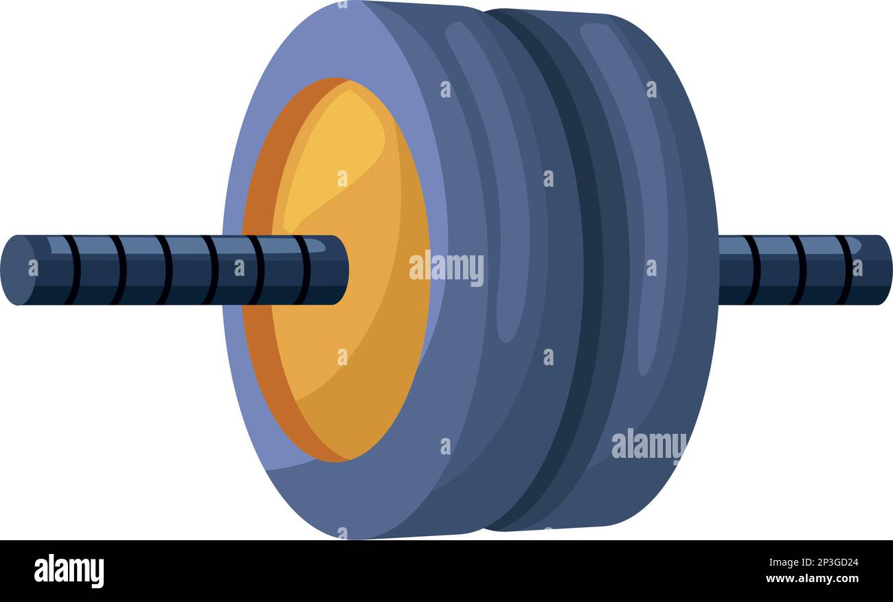 abs gym wheel equipment Stock Vector Image & Art - Alamy