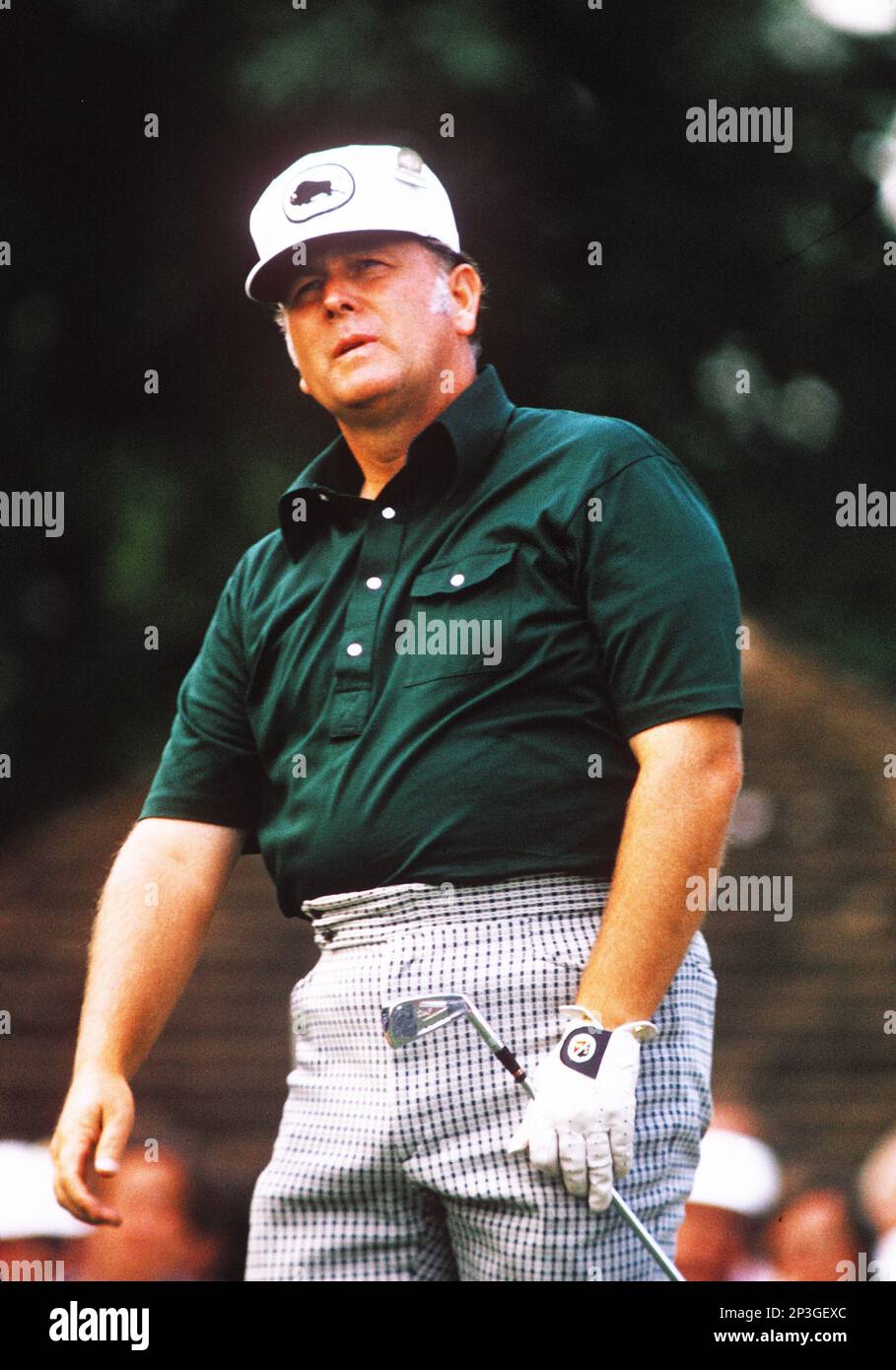 Golfer Billy Casper tees off in June 1974. (AP Photo / Al Messerschmidt ...