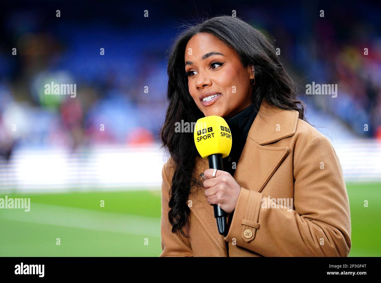 BBC Sport commentator Alex Scott ahead of The FA Women's Continental ...