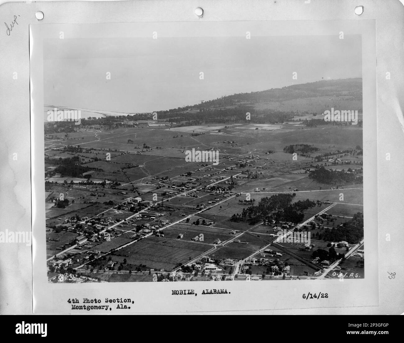 Alabama - Mobile, Aerial Photograph Stock Photo - Alamy